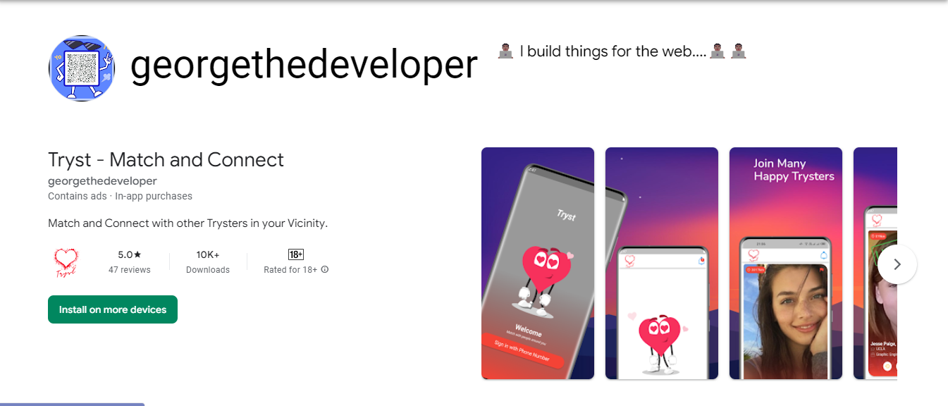 Google Play Store Apps – George Karani